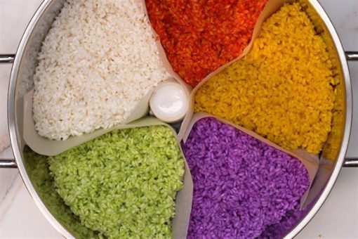Five-Color Sticky Rice of Ha Giang: A Specialty Rich in Ethnic Culture